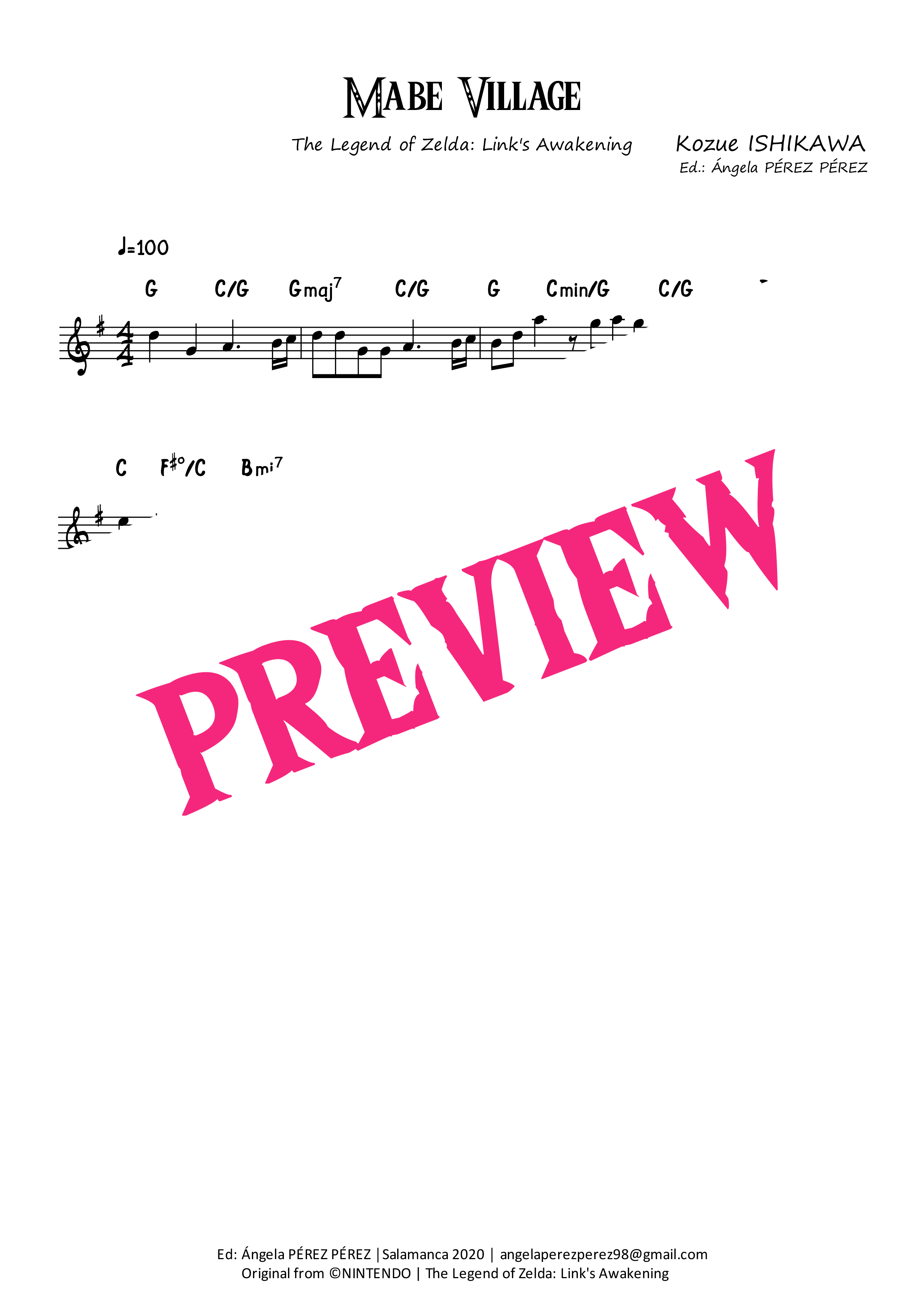 PARTITURAS – Ángela Pérez Pérez